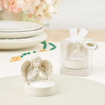BEAUTIFUL GUARDIAN ANGEL DESIGN TEA LIGHT HOLDER